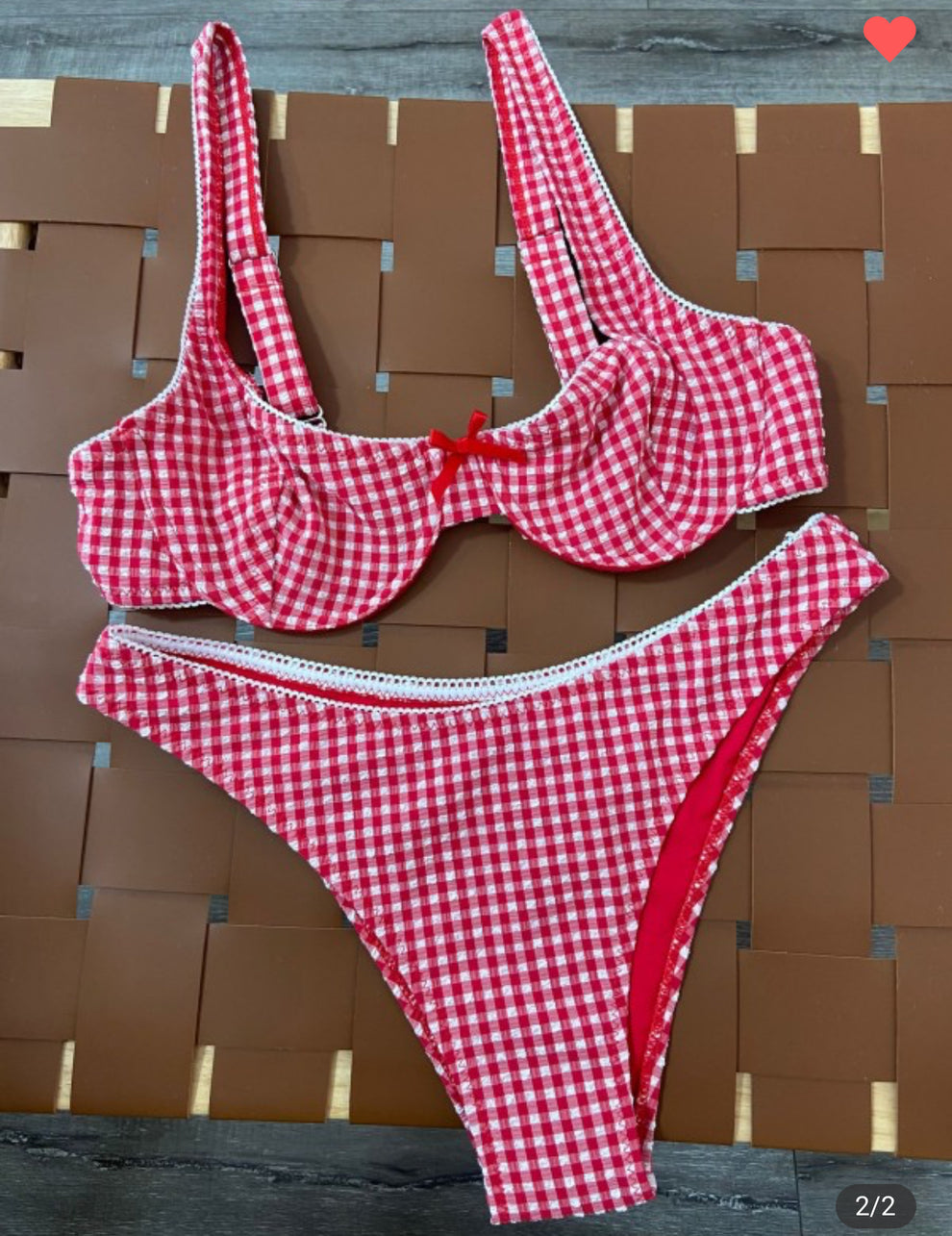Dorothy Bikini Bottom - Cherry – BUTTER